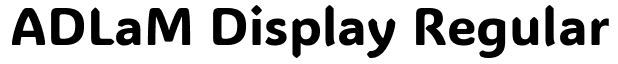 ADLaM Display Regular: Free Font Download | MaisFontes