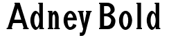 Adney Bold: Free Font Download | MaisFontes