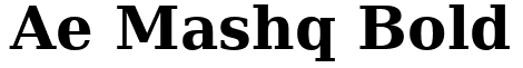 Ae Mashq Bold: Free Font Download | MaisFontes