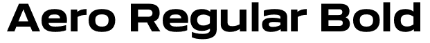 Aero Regular Bold: Download Free Font | MaisFontes