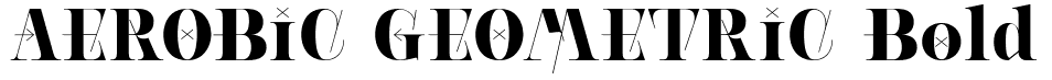 AEROBIC GEOMETRIC Bold: Free Font Download | MaisFontes