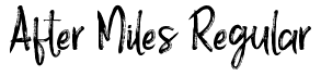 After Miles Regular Font: Free Download | MaisFontes