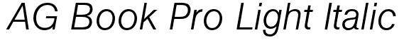 AG Book Pro Font Family: Free Download | MaisFontes
