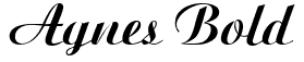 Agnes Regular: Free Font Download | MaisFontes