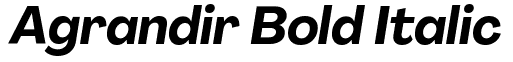 Agrandir Bold Font: Free Download | MaisFontes