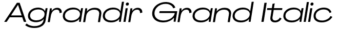 Agrandir Grand Font Family: Free Download | MaisFontes