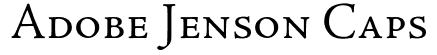 Adobe Jenson Font Family: Free Download | MaisFontes
