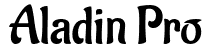 Aladin Pro Font: Free Download | MaisFontes