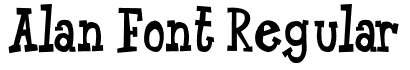 Alan Font Regular: Free Font Download | MaisFontes