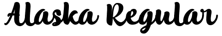 Alaska Regular: Free Font Download | MaisFontes