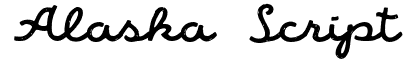 Alaska Script: Free Font Download | MaisFontes
