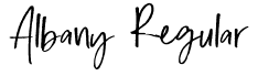 Albany Regular Font: Free Download | MaisFontes