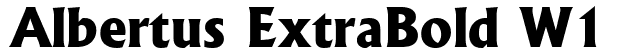 Albertus Extra Bold font download | MaisFontes.com