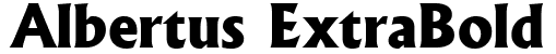 Albertus Bold: Download Free Font | MaisFontes