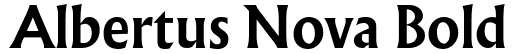 Albertus Nova Bold Font: Free Download | MaisFontes