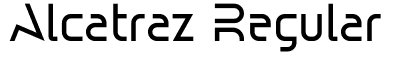 Alcatraz Regular: Free Font Download | MaisFontes