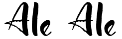 Ale Ale Font: Free Download | MaisFontes