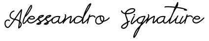 Alessandro Signature: Free Font Download | MaisFontes