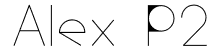 Alex P2: Free Font Download | MaisFontes