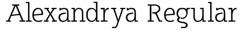 Alexandrya Regular: Free Font Download | MaisFontes