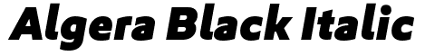 Algera Regular Font: Free Download | MaisFontes