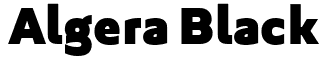 Algera Regular Font: Free Download | MaisFontes