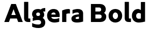 Algera Regular Font: Free Download | MaisFontes