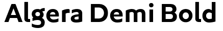 Algera Regular Font: Free Download | MaisFontes