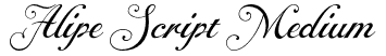 Alipe Script Medium: Free Font Download | MaisFontes