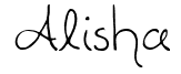 Alisha: Free Font Download | MaisFontes