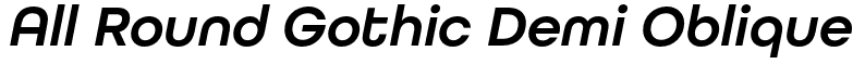 All Round Gothic Font Family: Free Download | MaisFontes