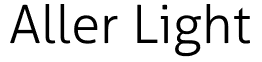 Aller Display Font: Free Download | MaisFontes