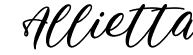 Allietta: Baixar Fonte Grátis | MaisFontes