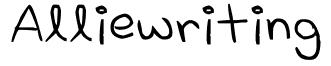 Alliewriting: Free Font Download | MaisFontes