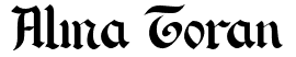 Alma Toran Font: Free Download | MaisFontes