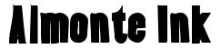 Almonte Ink: Free Font Download | MaisFontes