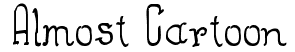 Almost Cartoon: Free Font Download | MaisFontes