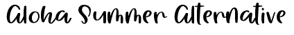 Aloha Summer: Descargar Fuente Gratis | MaisFontes