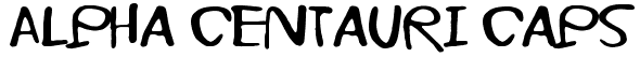 Alpha Centauri Caps Font: Free Download | MaisFontes