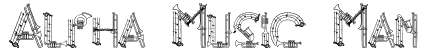 Alpha Music Man: Free Font Download | MaisFontes