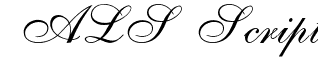 ALS Script: Free Font Download | MaisFontes