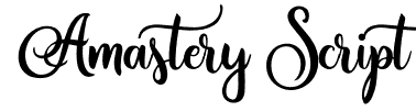 Amastery Script: Free Font Download | MaisFontes