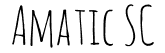 Amatic SC: Baixar Fonte Grátis | MaisFontes