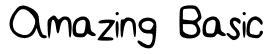 Amazing Basic: Free Font Download | MaisFontes