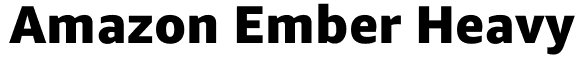 Amazon Ember Font Family: Free Download | MaisFontes