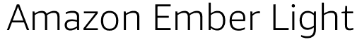 Amazon Ember Font Family: Free Download | MaisFontes