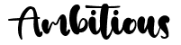 Ambitious: Free Font Download | MaisFontes