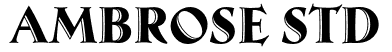 Ambrose Std Font: Free Download | MaisFontes
