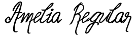 Amelia Regular Font: Free Download | MaisFontes