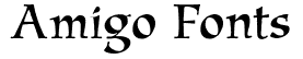 Amigo Fonts: Free Font Download | MaisFontes